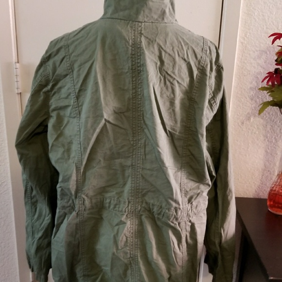 Jade & Ivory | Jackets & Coats | Jade Ivory Army Green Womens Jacket Xl ...